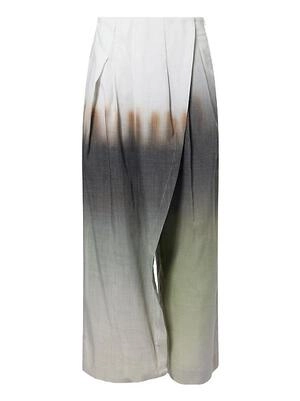 Issey Miyake June Plumage Wrap Woven Trousers - Multi
