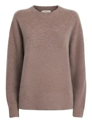 Vince Boiled Cashmere Sweater - Beige