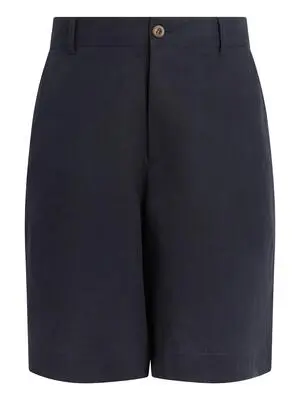 Paul Smith Linen Chino Shorts - Navy