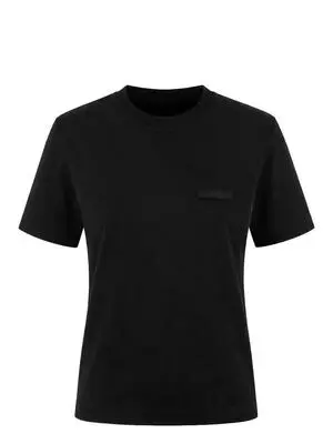Jacquemus Gros Grain T-shirt - Black