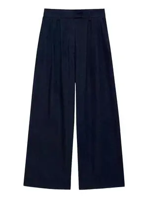 ANINE BING Lou Trousers Ink - Blue