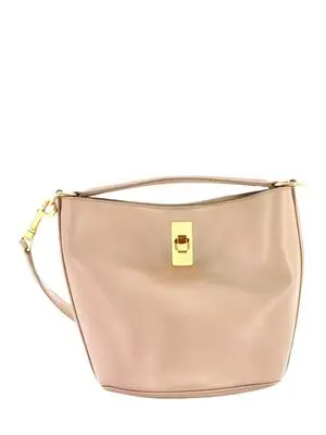Celine 16 Bag Leather Teen Bucket Bag - Neutrals