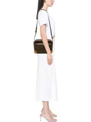 LOUIS VUITTON 2002 Monogram Nil Crossbody Bag - Brown
