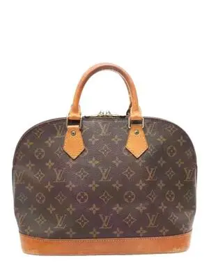 LOUIS VUITTON 1994 Monogram Alma Pm Handbag - Brown