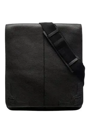 Cartier 2010-2026 Leather Marcello Messenger Bag Crossbody Bag - Black