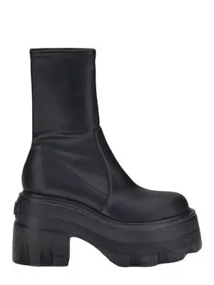 Casadei Maxxxi Platform Ankle Boots - Black