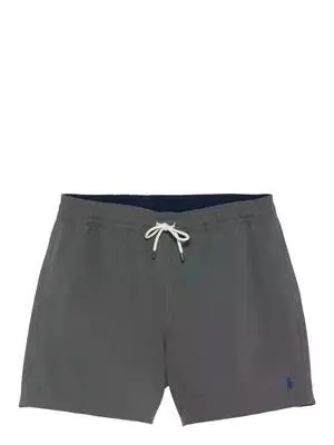 Polo Ralph Lauren Traveler Drawstring-waist Swim Shorts - Grey