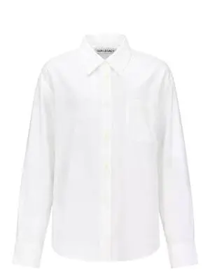 Our Legacy Forever Chest-pocket Button-up Shirt - White