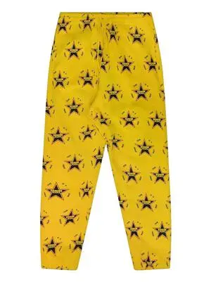 DENIM TEARS Star-print Track Pants - Yellow
