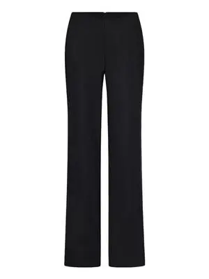 CHATS BY C.DAM Low-rise Flared Trousers - Black