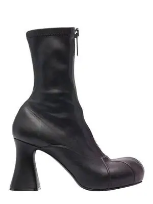 Stella McCartney Zipped Ankle Boots - Black