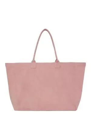 ANINE BING Leo Canvas Tote Los Angeles University Earth Red - Pink