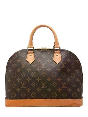 LOUIS VUITTON 2020 Monogram Alma Pm Handbag - Brown