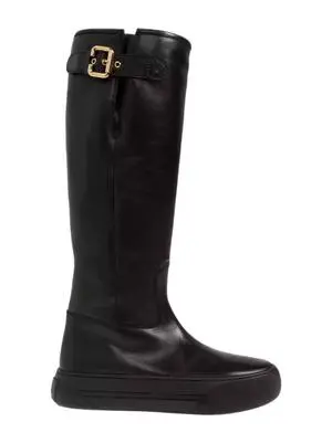 Chloé Delia Buckle-strap Boots Black