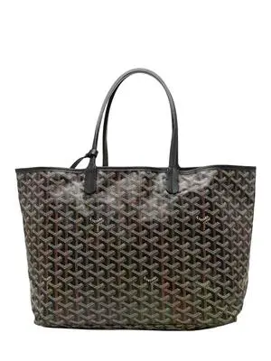 Goyard 2012 Goyardine Saint Louis Pm Tote Bag - Black