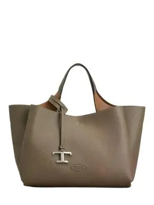 TOD'S Bag In Leather Mini - Neutrals