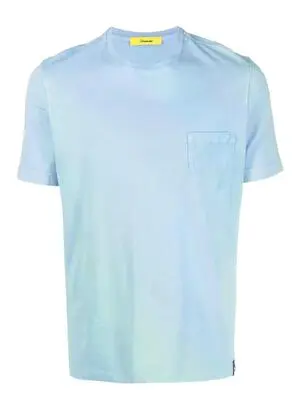 DRUMOHR Crew-neck Cotton T-shirt - Blue