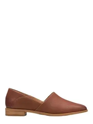 Clarks Pure Belle Leather Pumps - Brown