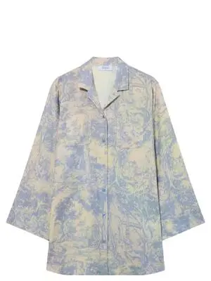 Off-White City Nature Roxy Mini Dress - Neutrals