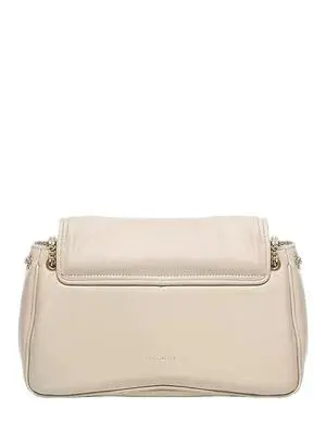 COCCINELLE Logo-plaque Shoulder Bag - Neutrals