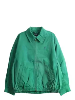 Polo Ralph Lauren Logo-embroidered Long-sleeve Jacket - Green