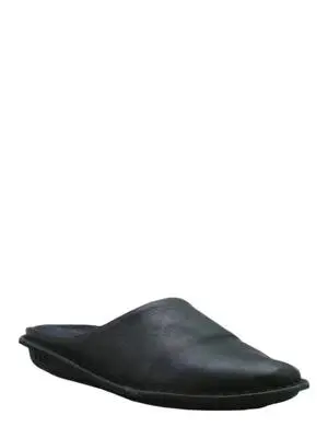 VIBAE Roma Round-toe Mules - Black