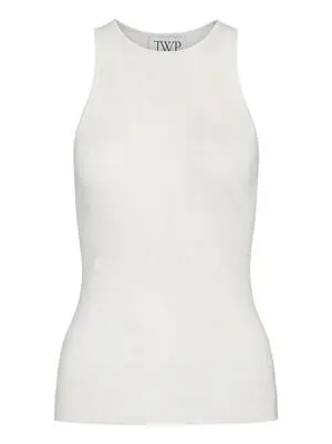TWP Harbor Ribbed Tank Top - Neutrals