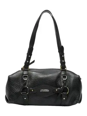 Isabel Marant Étoile Mini Tilpa Bubble-leather Shoulder Bag - Black