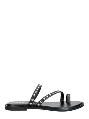 JONAK PARIS Wicket Stud-embellished Sandals - Black