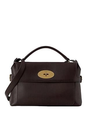 Mulberry Stevie Small Leather Top-handle Shoulder Bag - Ebony