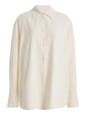 KALLMEYER Mollie Twill Top - Ivory