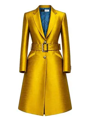 RICHA SHARMA Richa Sharma Long Silk Coat