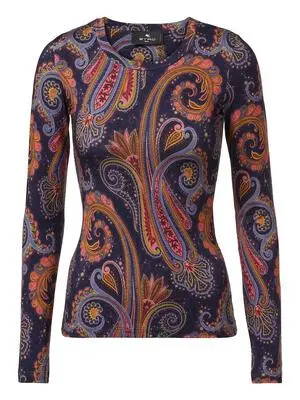 Etro Paisley T-shirt - Multicoloured