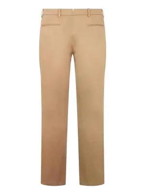 MOORER Straight-leg Trousers - Neutrals