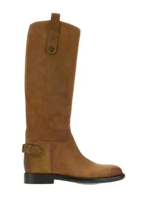 Burberry Cavalier Knee-high Boots Brown