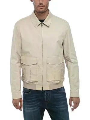 Corneliani Zip-up Flap-pocket Shirt Jacket - Neutrals