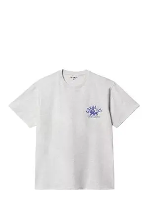Carhartt Work In Progress Built Different Logo-print Short-sleeve T-shirt - Grey