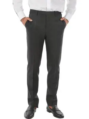 Corneliani Wool Tailored Trousers - Grey