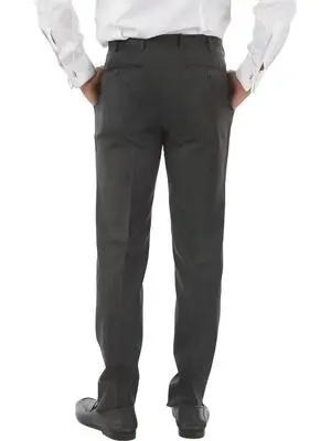 Corneliani Wool Tailored Trousers - Grey