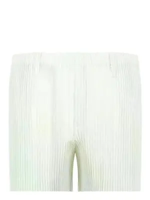 Issey Miyake Belt-loop Shorts - Green