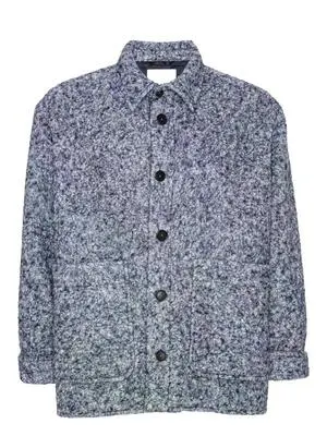 Henrik Vibskov Textured Bouclé Jacket - Blue