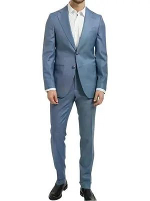 BOSS Single-breasted Two-piece Suit - Blue