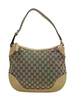 Gucci 2000s Gg Canvas Shoulder Bag - Neutrals