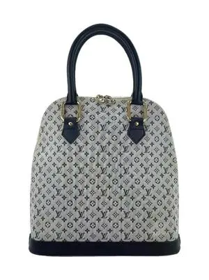 LOUIS VUITTON 2001 Monogram Mini Alma Haut Tote Bag - Neutrals