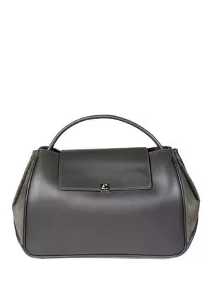 COCCINELLE Pansy Leather Cross Body Bag - Grey