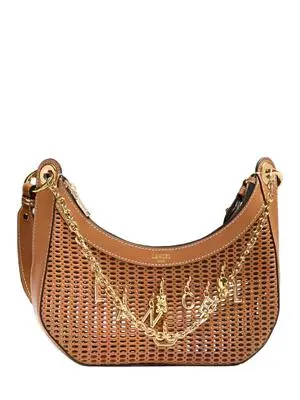 LANCEL Croisette Shoulder Bag With Charm Embellishments - Brown