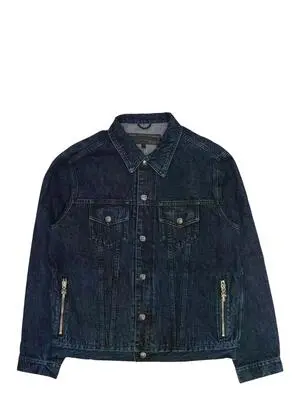 Chrome Hearts Motorbreath Denim Jacket - Blue
