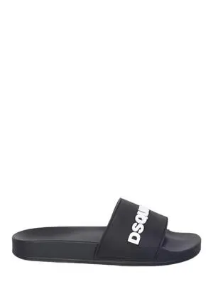 Dsquared2 Logo-patch Slides - Black