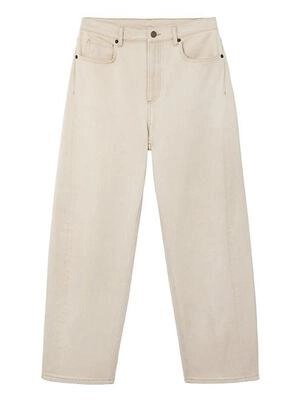 THE WHITE COMPANY Portobello Barrel-leg Stretch-denim Jeans - Neutral