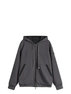 Moncler Zip Up Hoodie - Grey